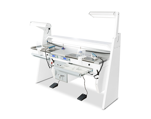 ‫Dual Dentallabor Werkbank